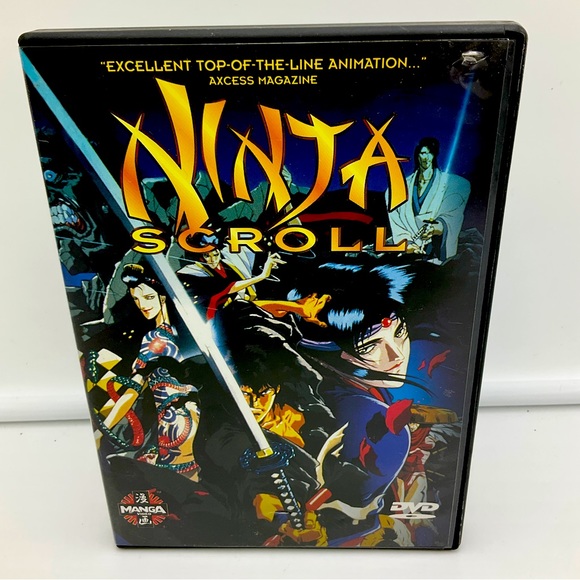 Media | Ninja Scroll Anime On Dvd | Poshmark